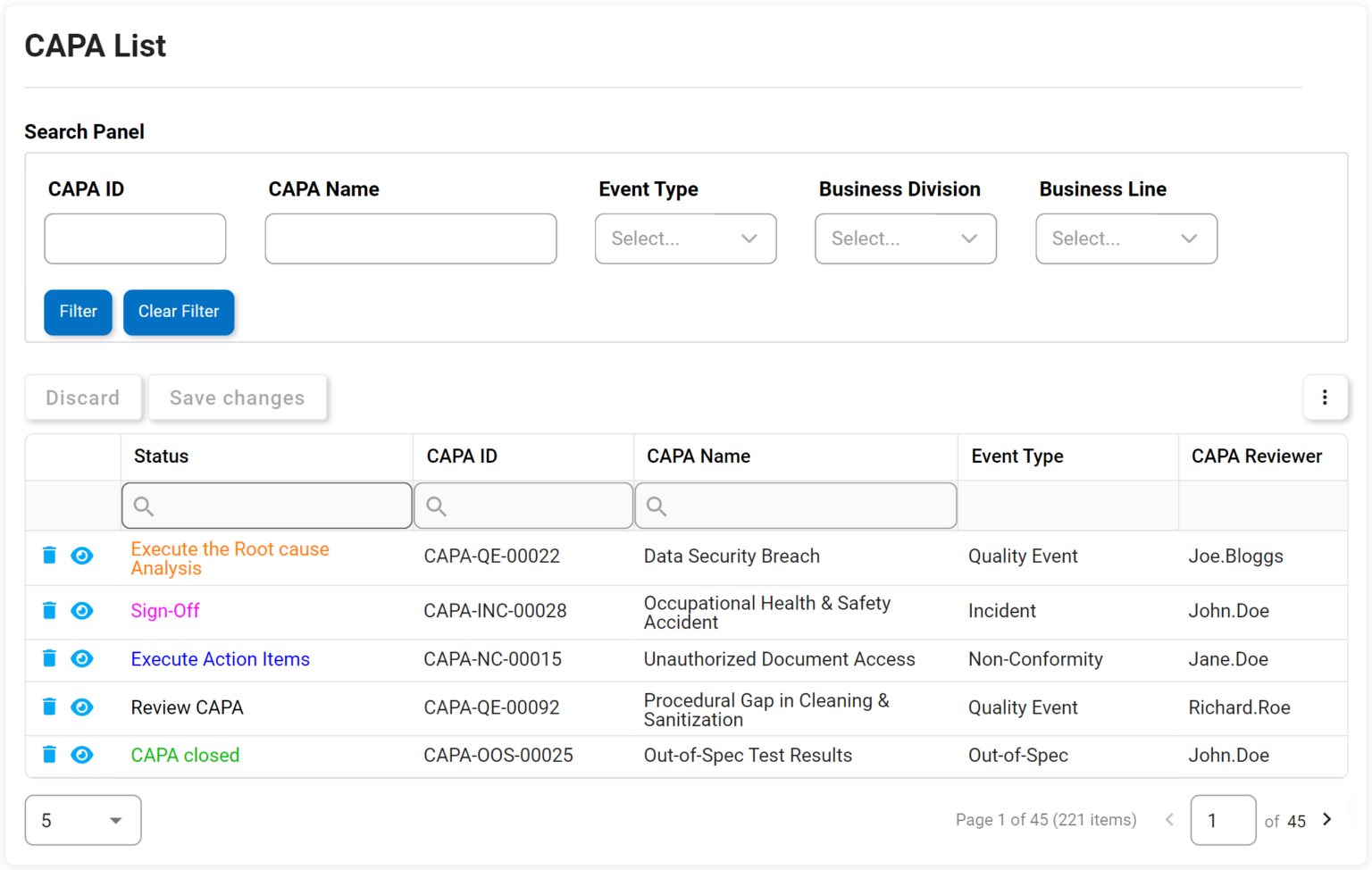 Logiciel CAPA pour une Amélioration Proactive de la Qualité